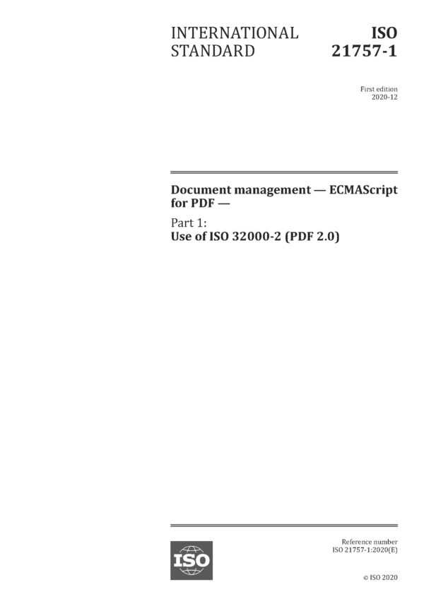 ISO 19005-1:2005 — Document management – Electronic document file ...