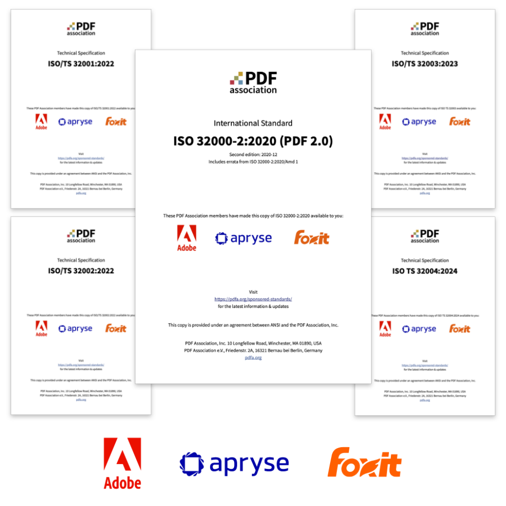 ISO 32000-2 (PDF 2.0) bundle – PDF Association